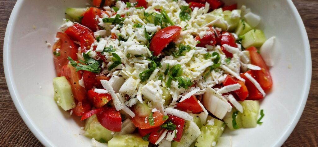 Šopska salata - Mamin ručak